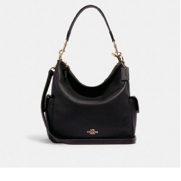Coach | Bags | Coach Pennie Leather Shoulder Purse In Black For Woman ...